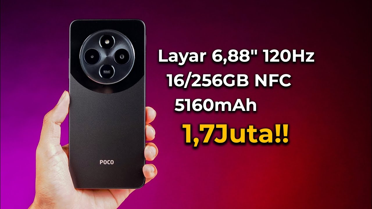 BARU LAGI!! Unboxing POCO C75 + Gaming & Camera Test - YouTube