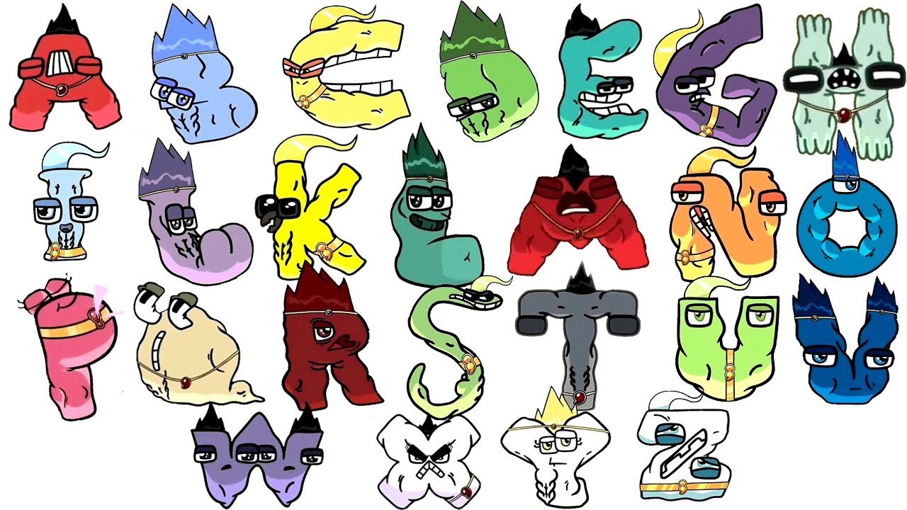 Alphabet Lore But Everyone ( Full Version ) - YouTube