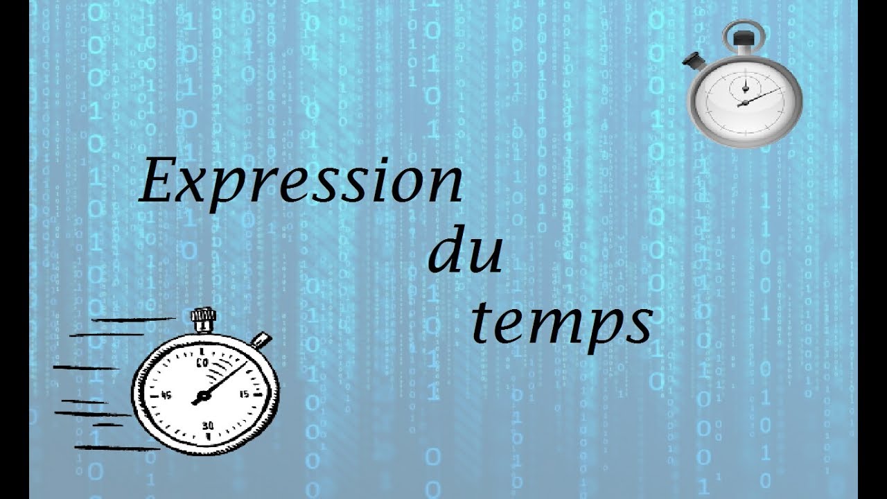Expressions du temps L.S.F - YouTube