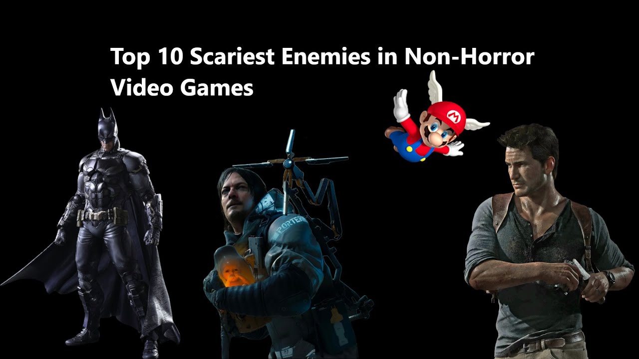 Top 10 SCARIEST Enemies in Non-Horror Video Games! - YouTube