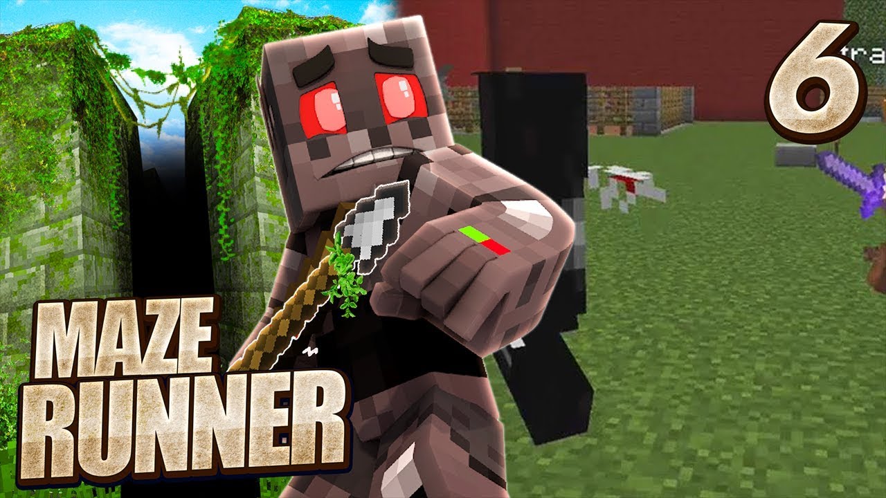 Minecraft Maze Runner Episode 6: Griever Attack - YouTube