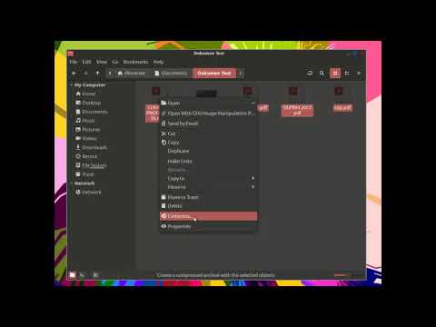 Nemo File Manager - Peppermint 10 - YouTube