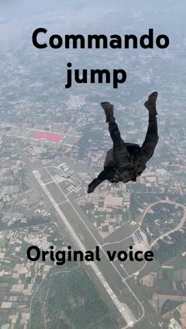 Commando jump original voice #army #commando - YouTube