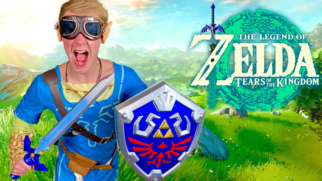 PLAYING The Legend Of Zelda Tears Of the Kingdom IN REAL LIFE! - YouTube