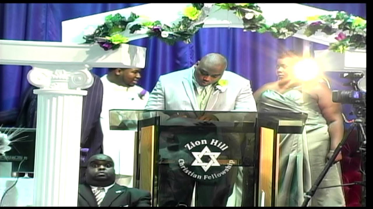 Valencia & Thomas Wedding-Zion Hill Fellowship-New Iberia,LA - YouTube