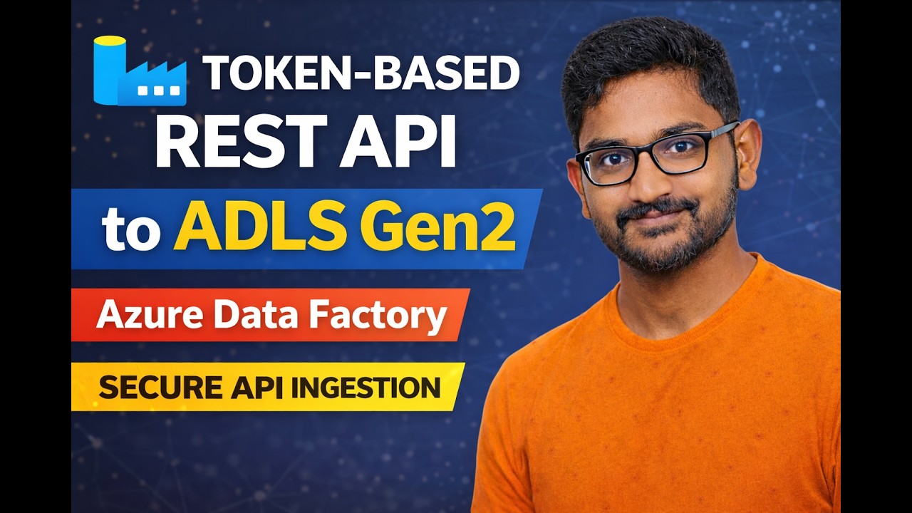 22. Token-Based REST API Ingestion to ADLS Gen2 Using Azure Data ...
