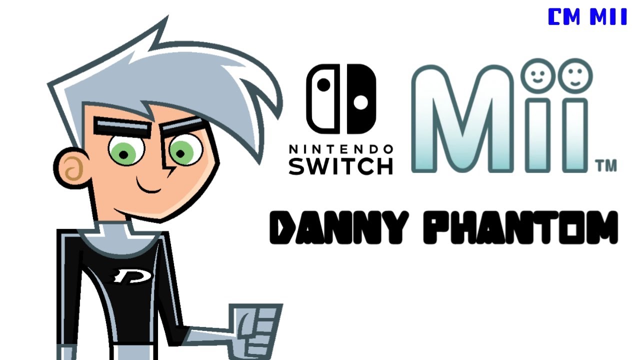 Creador Mii: Como crear a Danny Phantom - YouTube