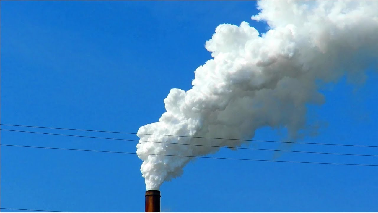 Coal-Fired Power Plant Smokestack - YouTube