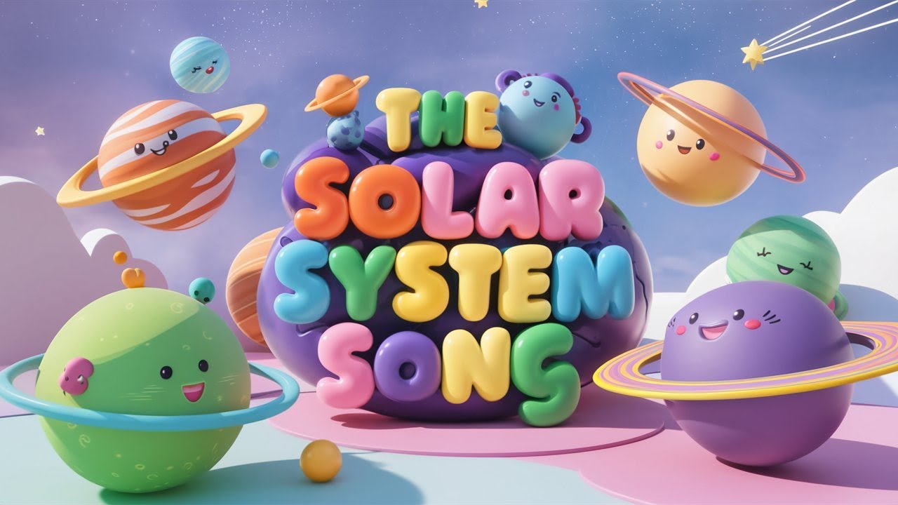 THE SOLAR SYSTEM SONG for KIDS | Fun Educational Kids Video | Jenny ...