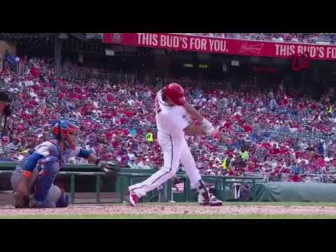 Anthony Rendon MLB slow motion instant replay baseball swing 17 HR OS ...