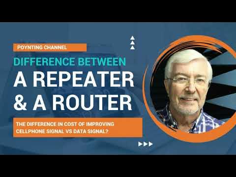 What is the difference between a repeater and a router? - YouTube