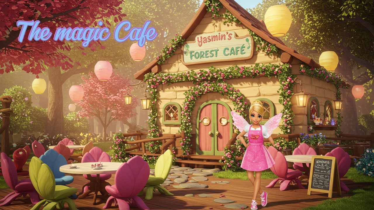 The Fairy and Her Magical Café / bedtime story. - YouTube