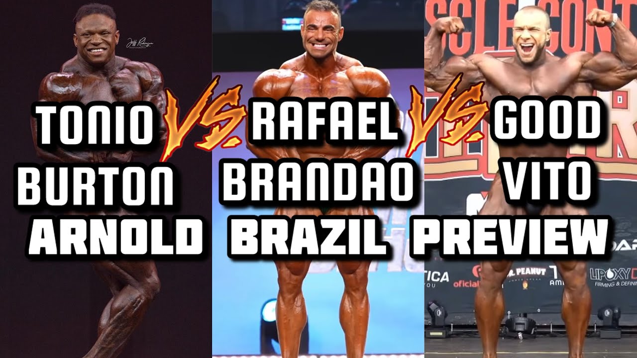 Tonio VS Rafael VS Good Vito | AC South America Preview | Bodybuilding ...