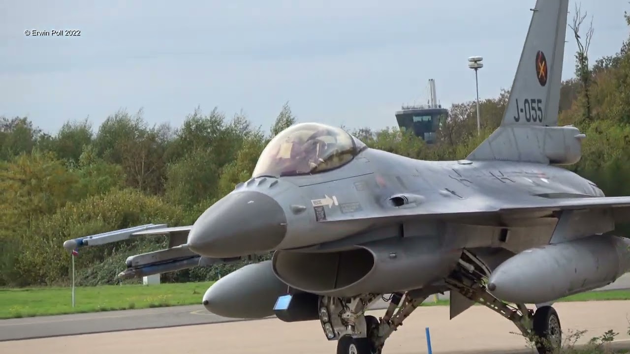 Afterburner Time General Dynamics F-16 Fighting Falcon RNLAF Volkel Air ...
