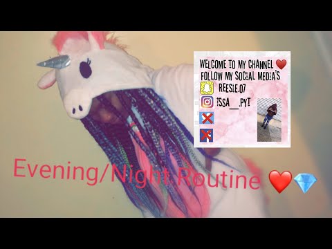 My Evening/Night routine 💛😊||Issa__.pyt💎🦄