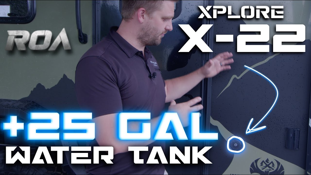 55+ Gal of Water! Largest Water Storage for your Xplore (2021) - YouTube