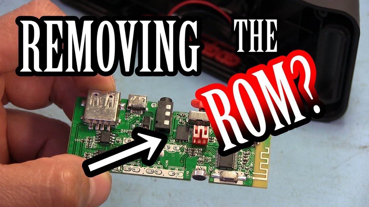 TWB #70 | Removing The ROM From BT Speaker - What Happens? - YouTube