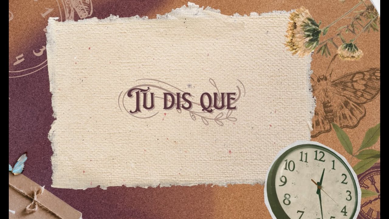 Nico Dan L'Emo - Tu dis que ( Official Lyric Video) - YouTube