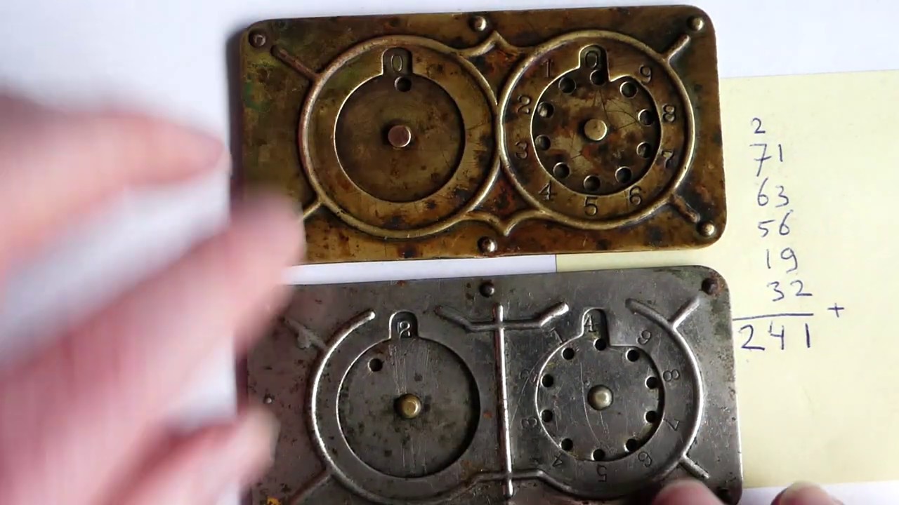 Stephenson Adding Machine - YouTube