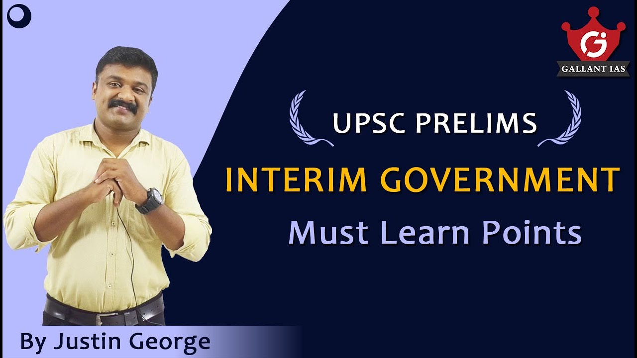 Interim Government of India in 1946 --The must learn points |UPSC ...