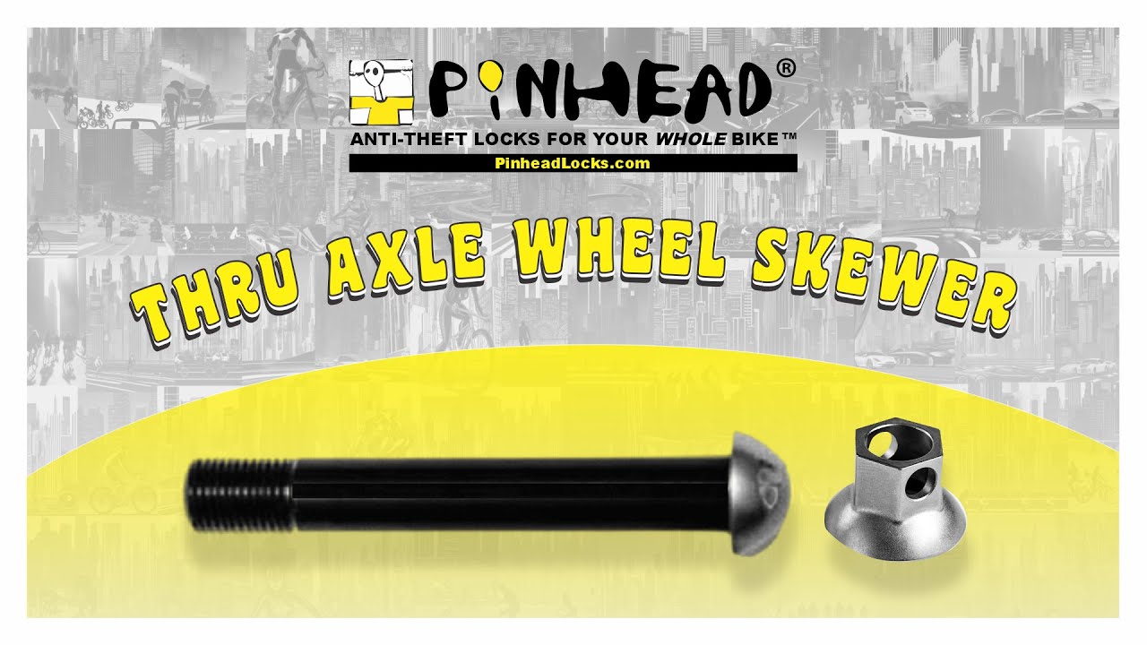 Pinhead Thru Axle Wheel Skewer Quick Setup #pinhead #pinheadlocks # ...