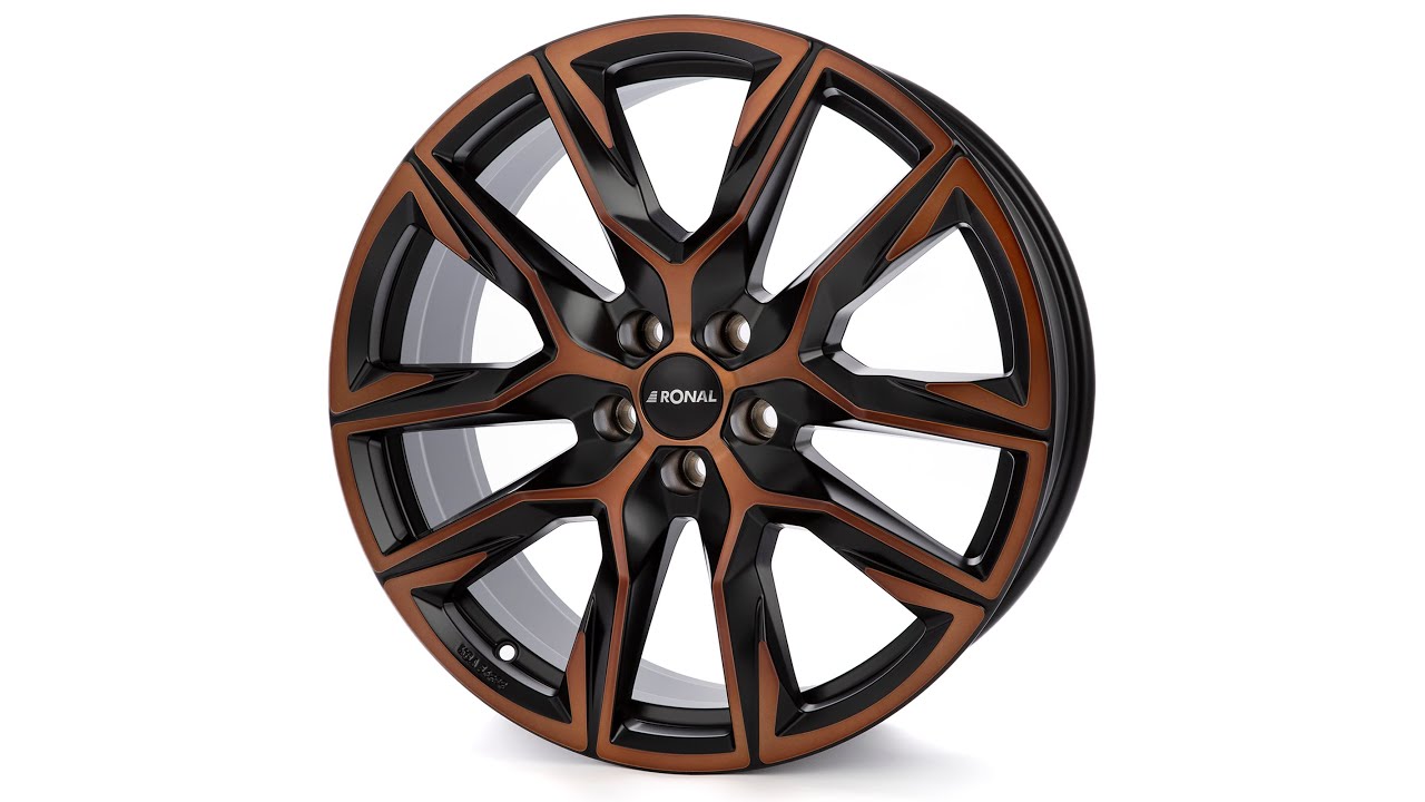 RONAL R71 Jetblack-Copper Matt | felgenoutlet.de - YouTube