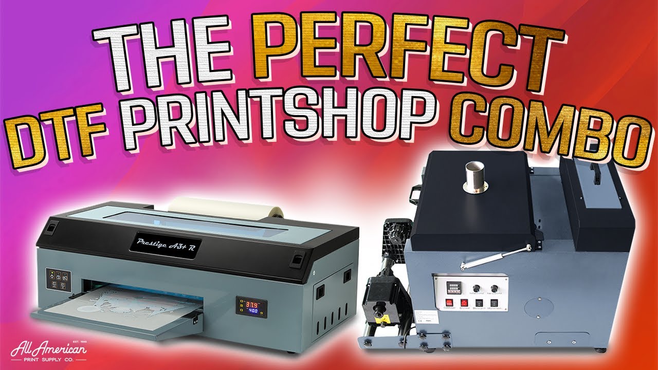 The Smallest DTF Roll Set-Up | AA Print Supply - YouTube