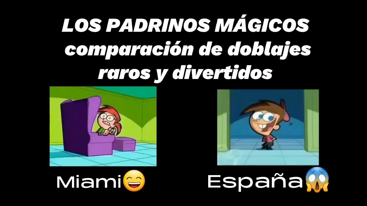 Vicky Y Timmy Los Padrinos Mágicos Doblajes Raros Y Divertidos Comparación Capítulo Deja Vu