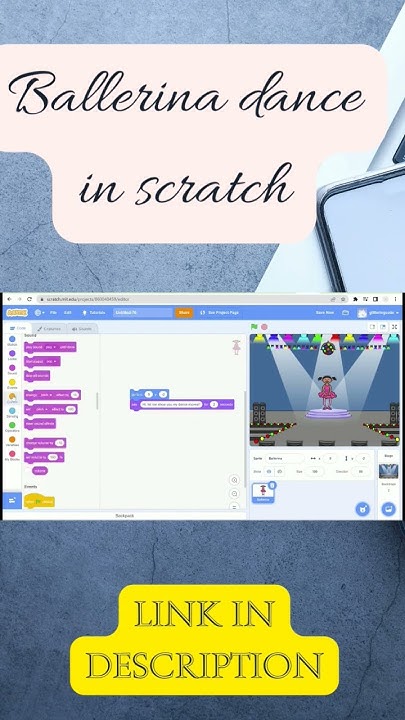 ballerina dance in scratch3.0 ( coding language for kids of age 8+). # ...