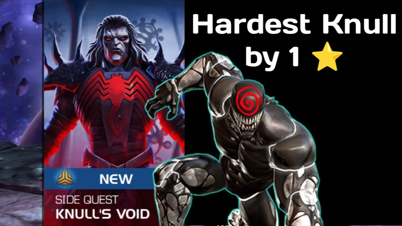 HARDEST KNULL BY 1 STAR SUMMONED SYMBIOTE | Knull's Void SQ | MCOC ...