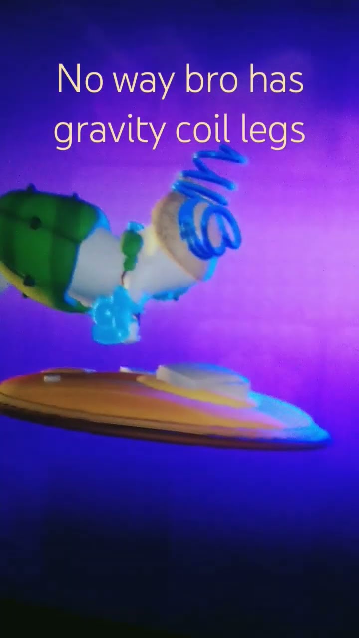bro has gravity coil legs - YouTube