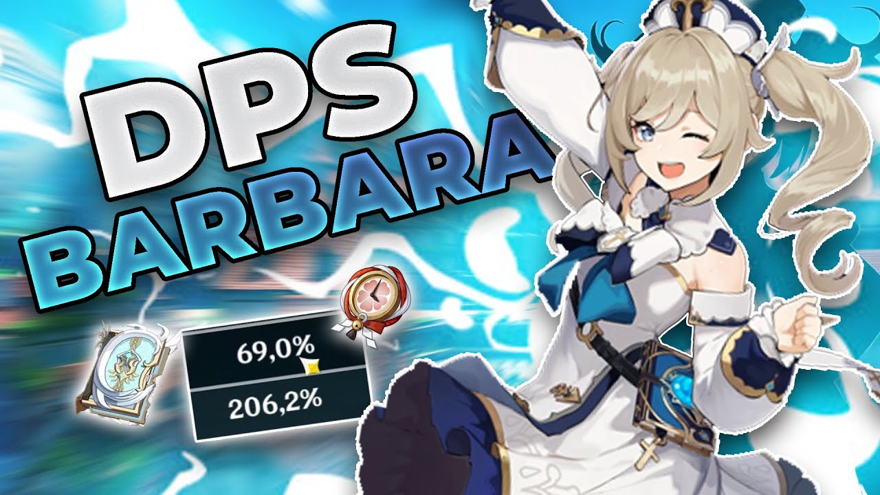 GUA BUILD BARBARA MENJADI SEORANG DPS DENGAN DMG RATUSAN RIBU ...