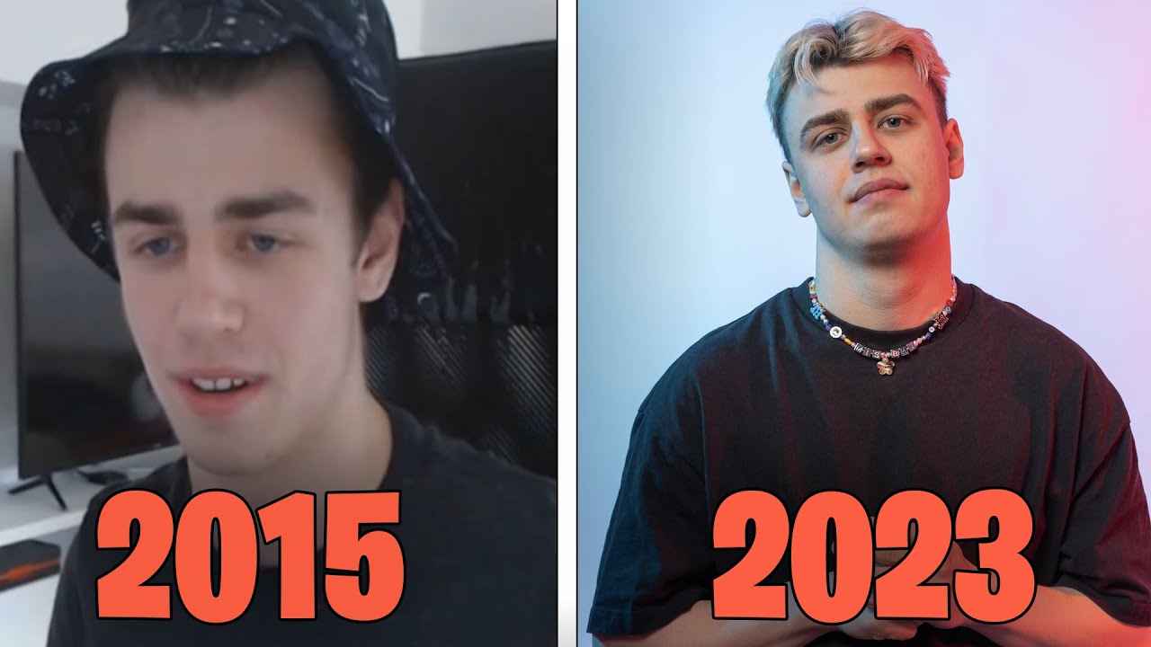 Evolution of Papaplatte 2015 - 2023 - YouTube