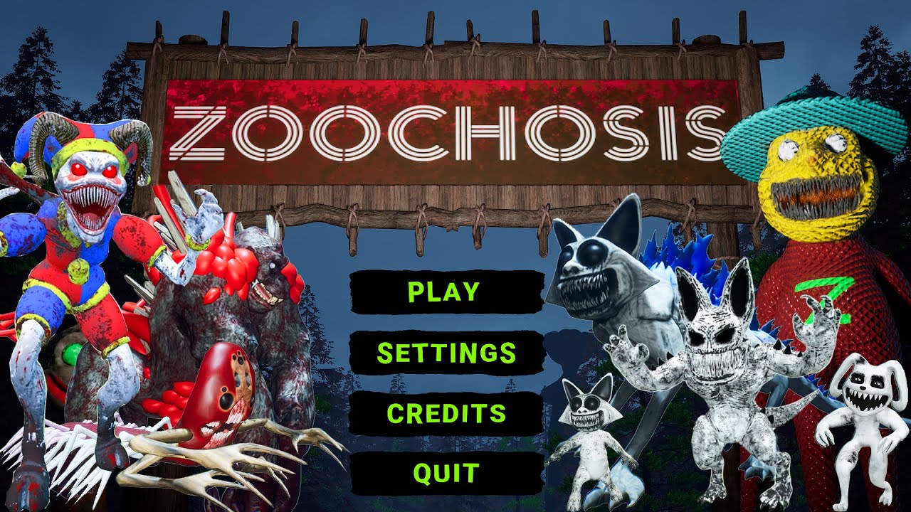 Zoochosis Official Game Play | Death battle with The Zookeeper And ...