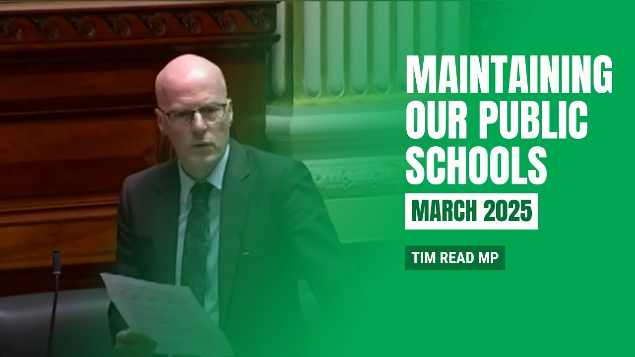 Tim Read MP - Maintaining Public Schools - YouTube