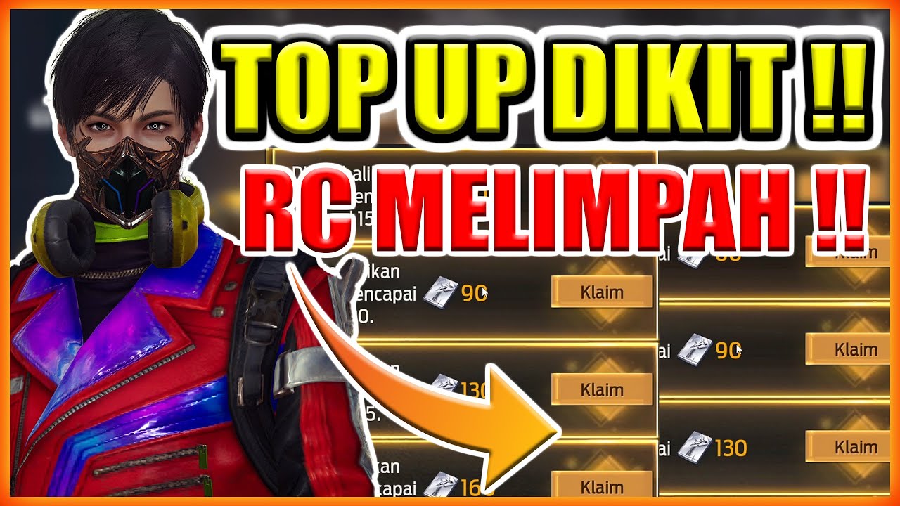 CARA TOP UP DIKIT TAPI BANYAK CASH RC !! TUTORIAL GROWTH FUNDS GARENA ...