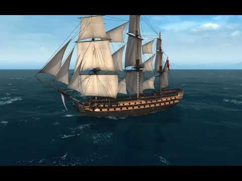Rare Ship H.M.S. Implacable Baptism of Fire, Naval Action - YouTube