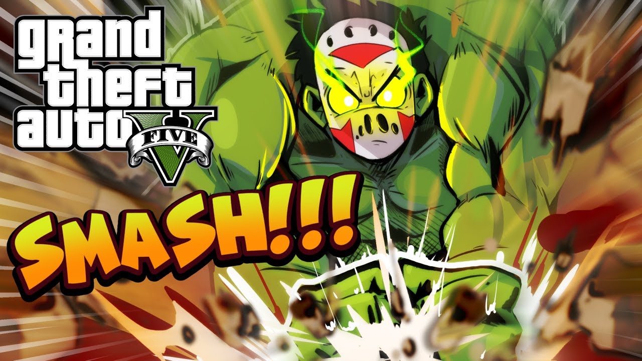 HULK VS MEGALODON & ABOMINATION! - GTA 5 Mods - YouTube