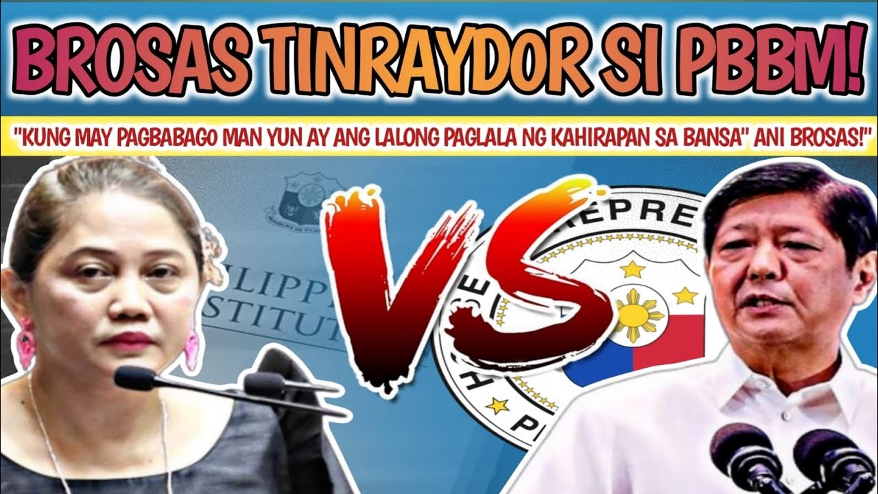 CONG BROSAS BUMALIKTAD NA|KAHIRAPAN NG PILIPINAS ISINAMPÀL SA BBM ...