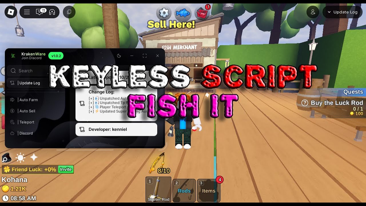 Fish it Script 🔥 - (Keyless! & No Ads) - YouTube