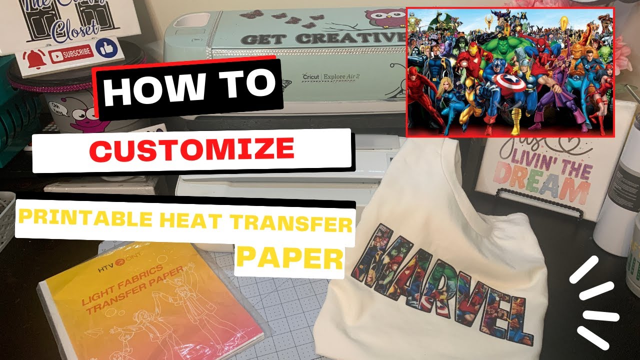 HTVront heat transfer paper| How to customize using images from google ...
