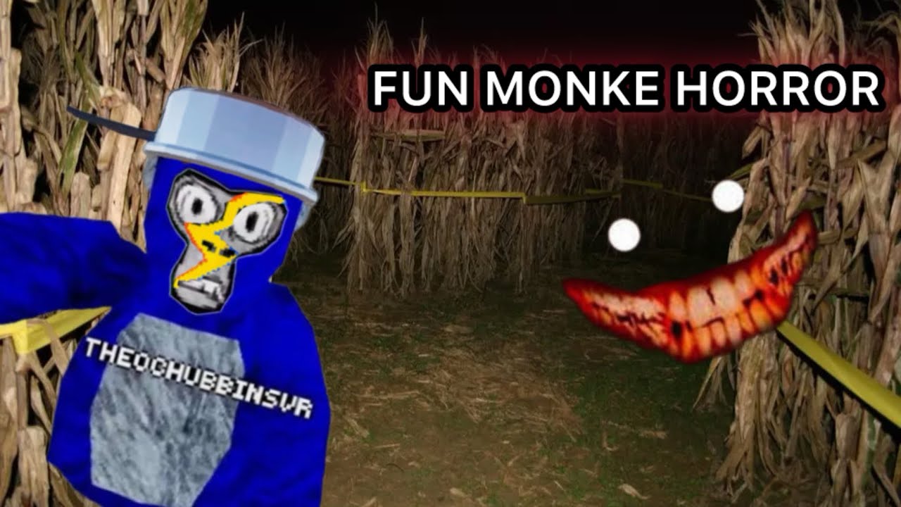I Played THE MAZE In Fun Monke Horror… - YouTube