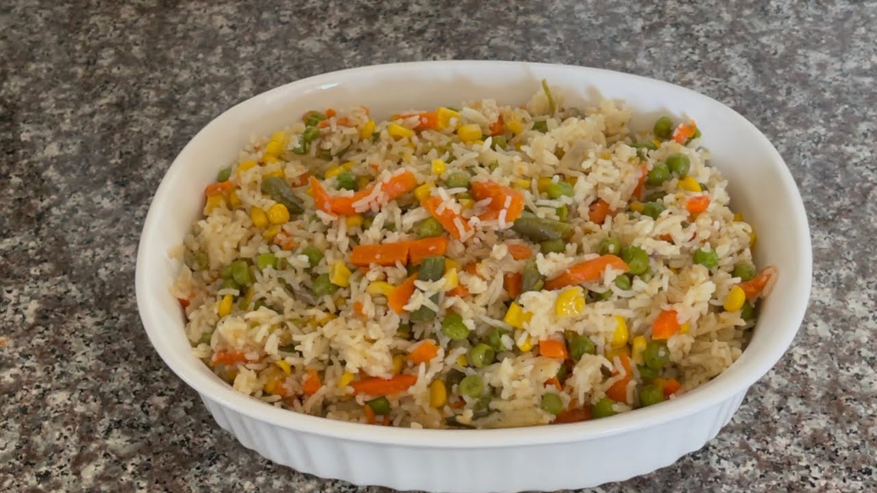 ፈጣን ምሳ ወይም እራት ሩዝ በአትክልት/Rice with Veggies/Ethiopian food - YouTube