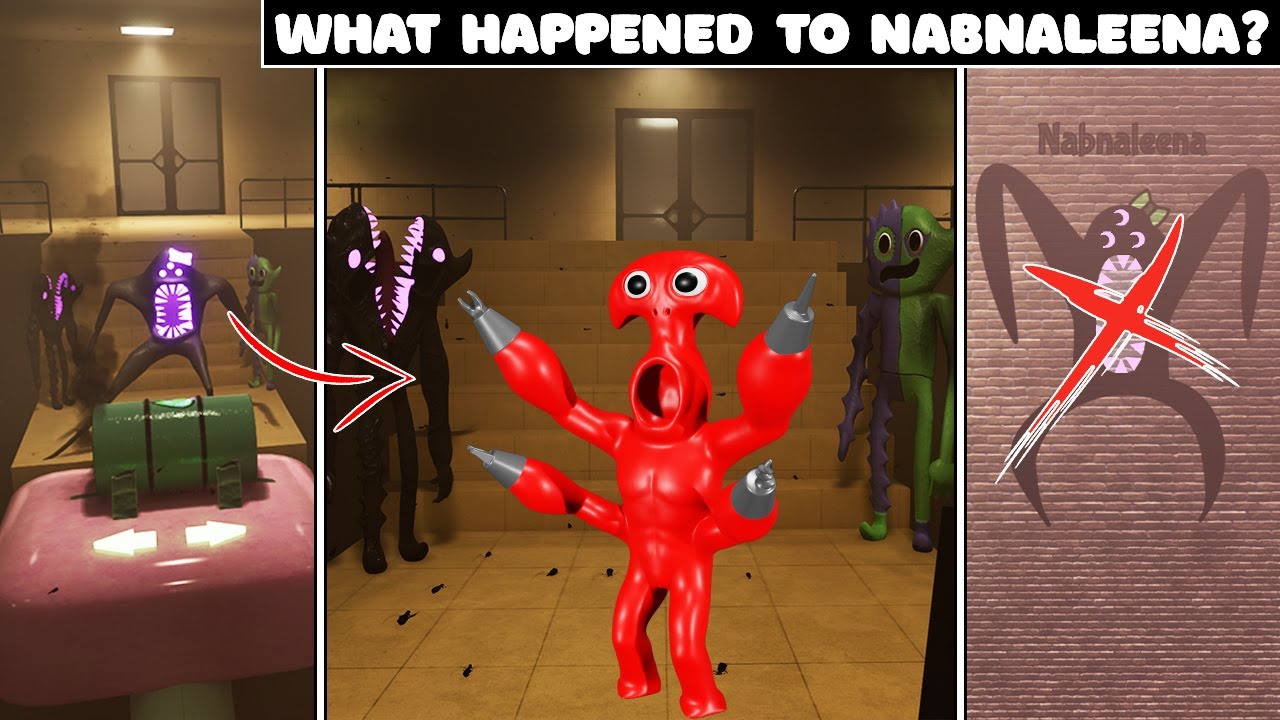 WHAT HAPPENED TO Nabnaleena? Secret Scene — Garten Of Banban 7 - YouTube