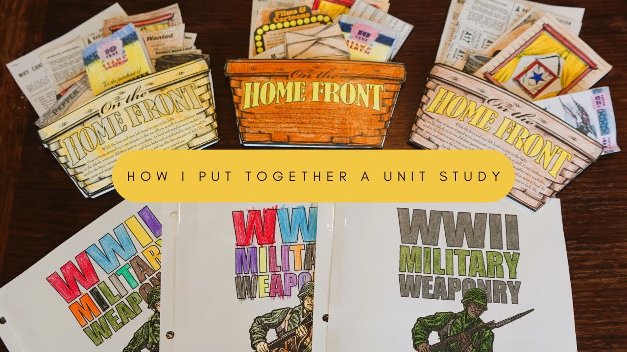 How to create a unit study//Anne Frank and WW2 - YouTube