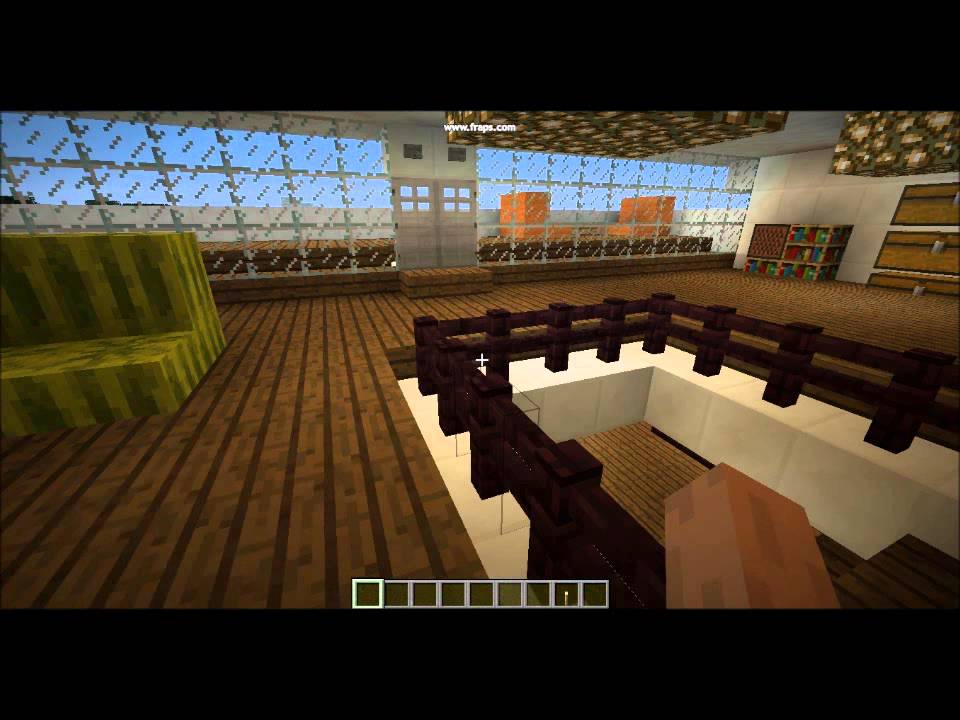 Minecraft - Beach House furniture - YouTube