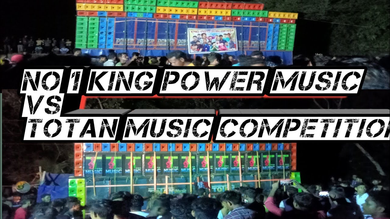No 1 King👑👑👑👑 Power music vs Totan music🔊🔊 Box competition!! No 1 King👑 ...