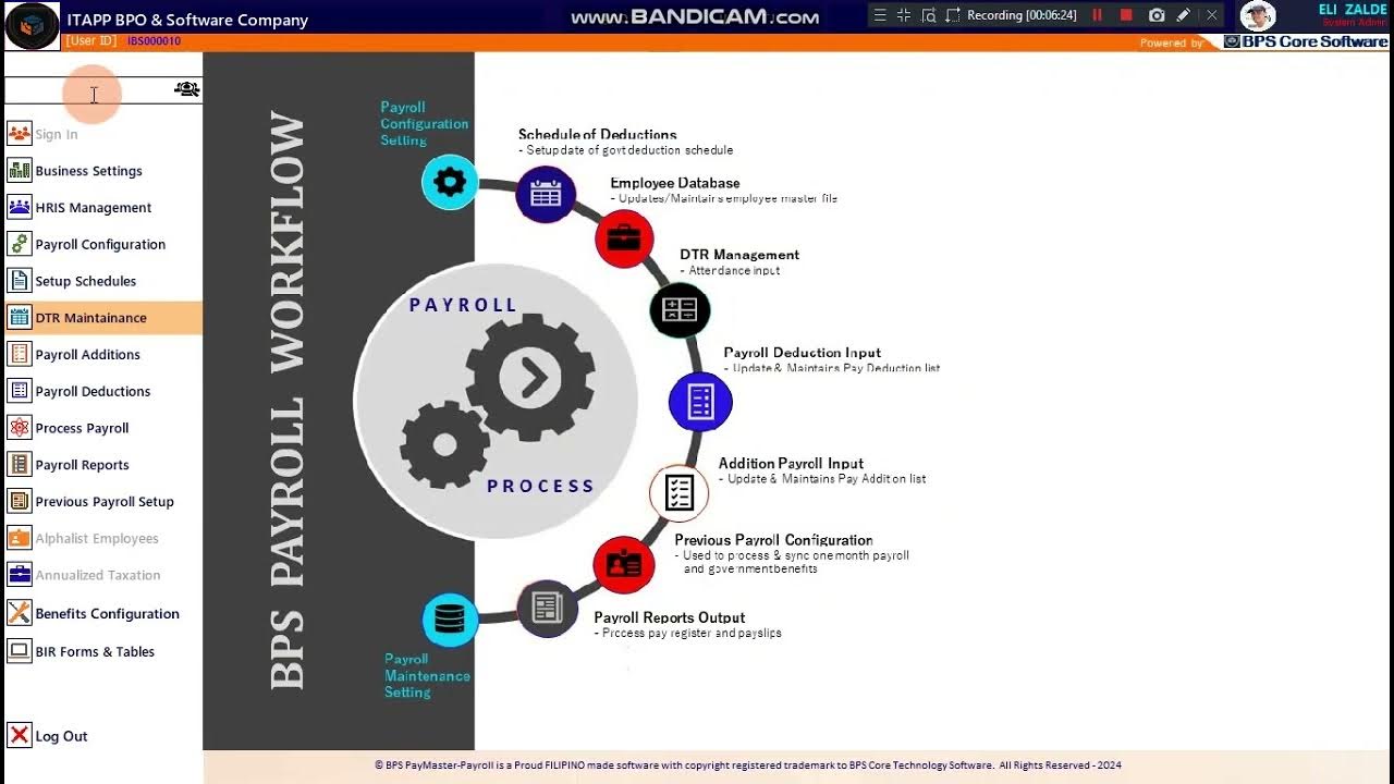 End To End Payroll Process of 'BPS Paymaster Lite' Philippines setting in VBA, API & JavaScript ...
