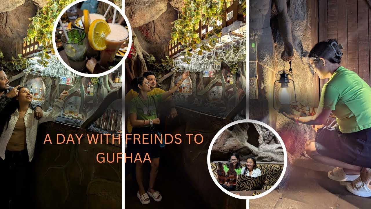 GUFHA Restaurant | Cave themed restaurant in Banglore - YouTube