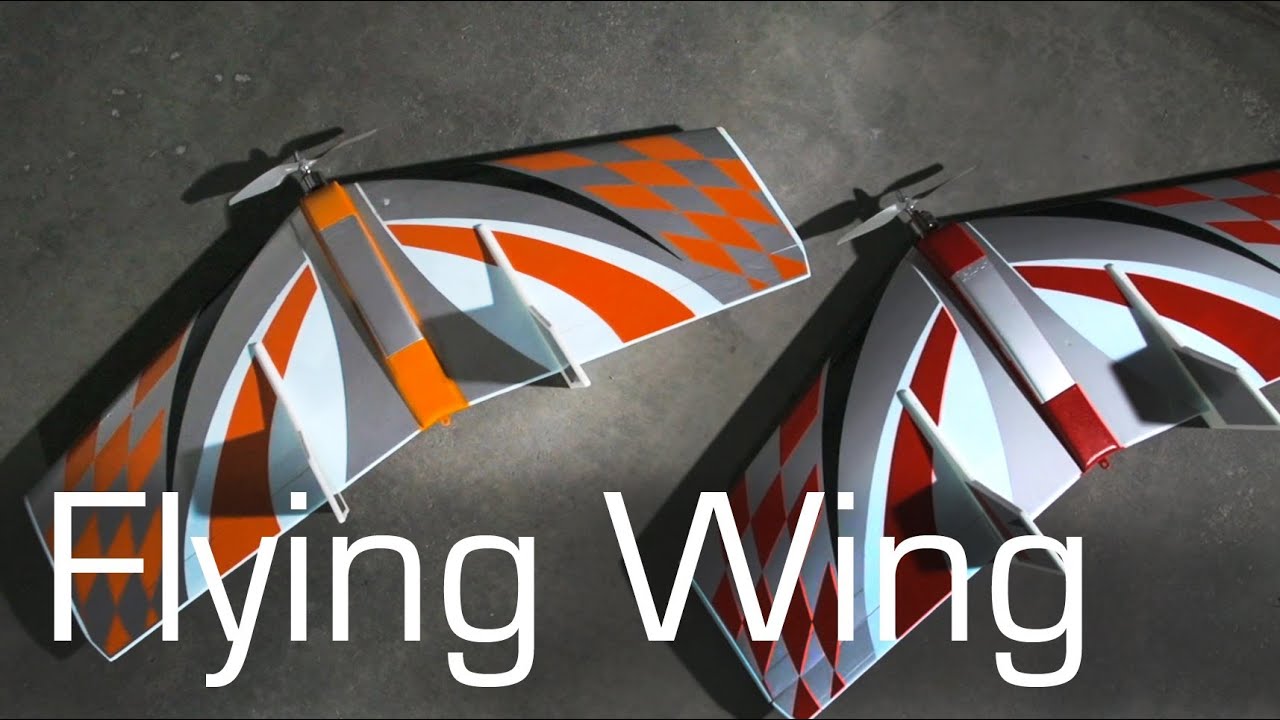 DJM Model Works Diablo Flying Wing - RCTESTFLIGHT - - YouTube